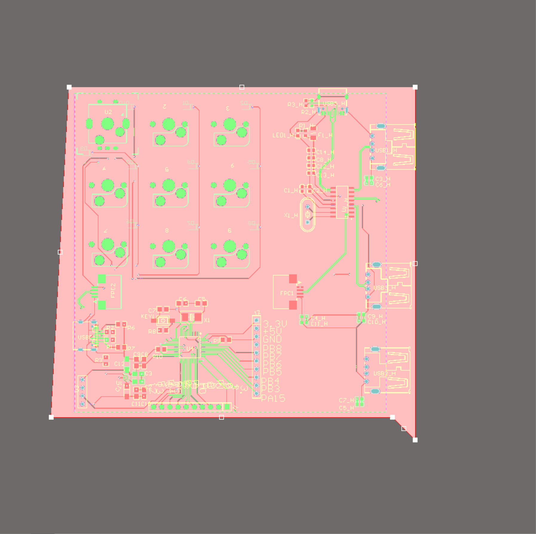 如何制作更好看的客制化PCB及其渲染图 | Boulevard's Blog