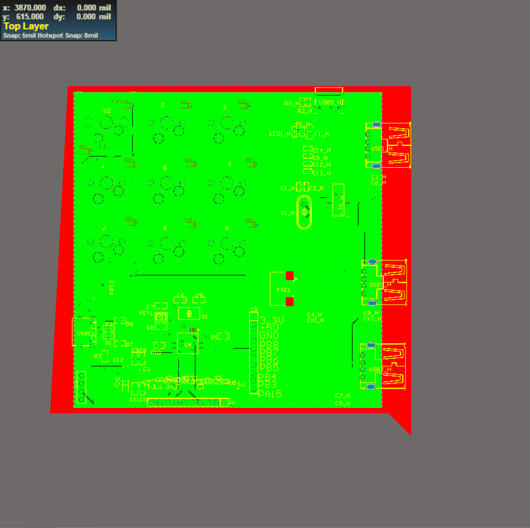 如何制作更好看的客制化PCB及其渲染图 | Boulevard's Blog